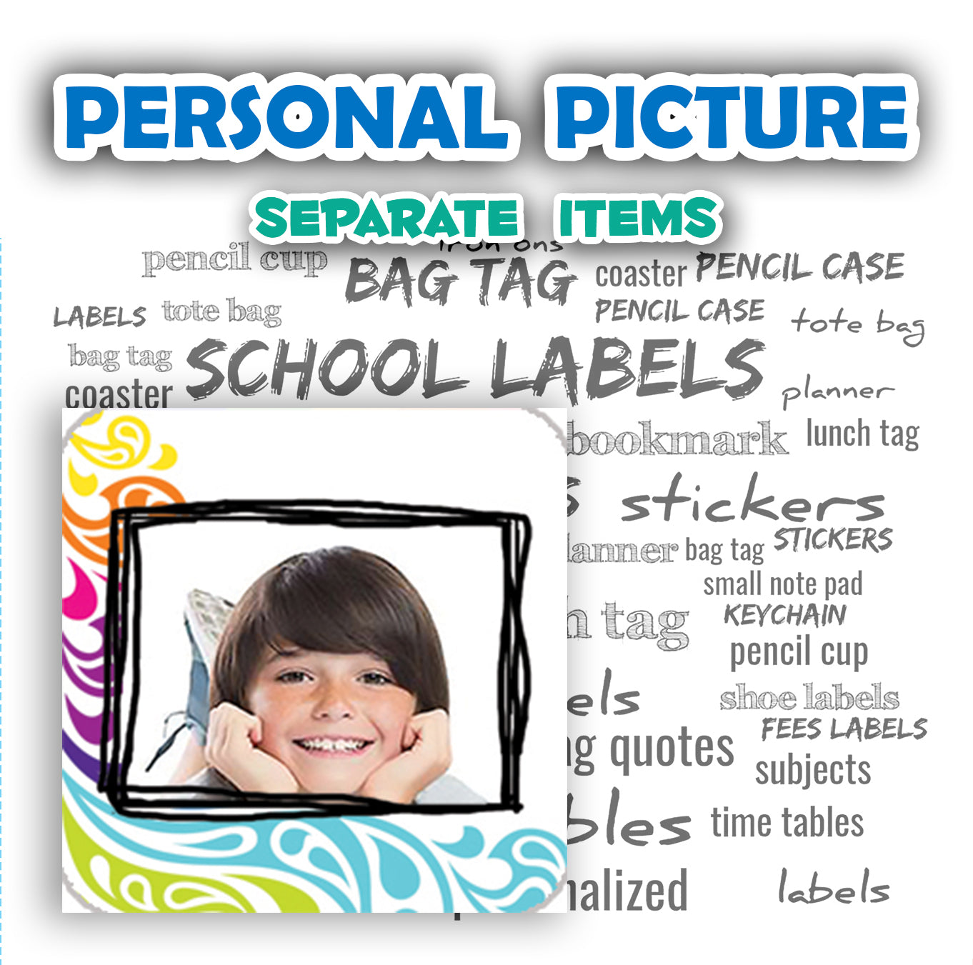 ""Personal picture" Separate items – The Craft Corner EG