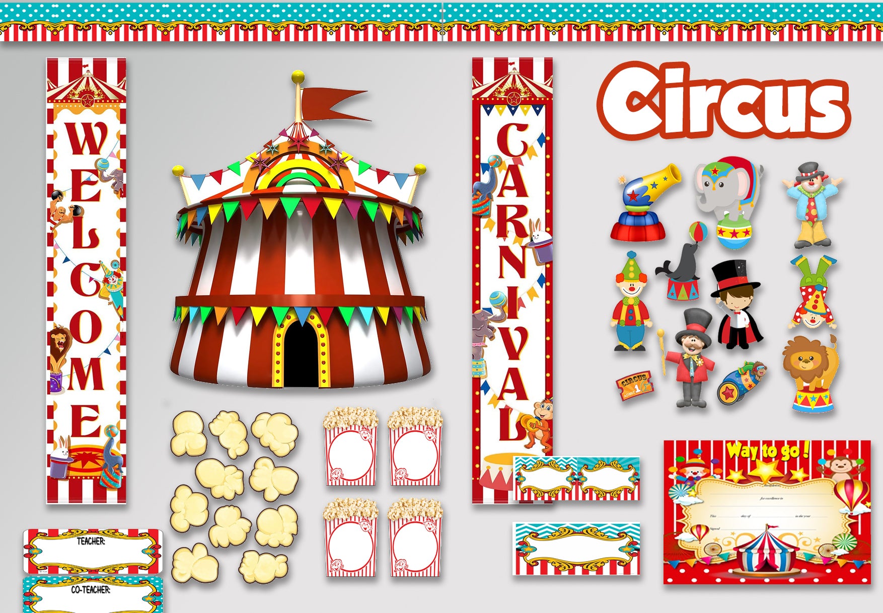 Circus Classroom theme – The Craft Corner EG