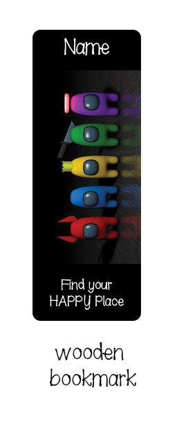 "Among us" bookmark – The Craft Corner EG